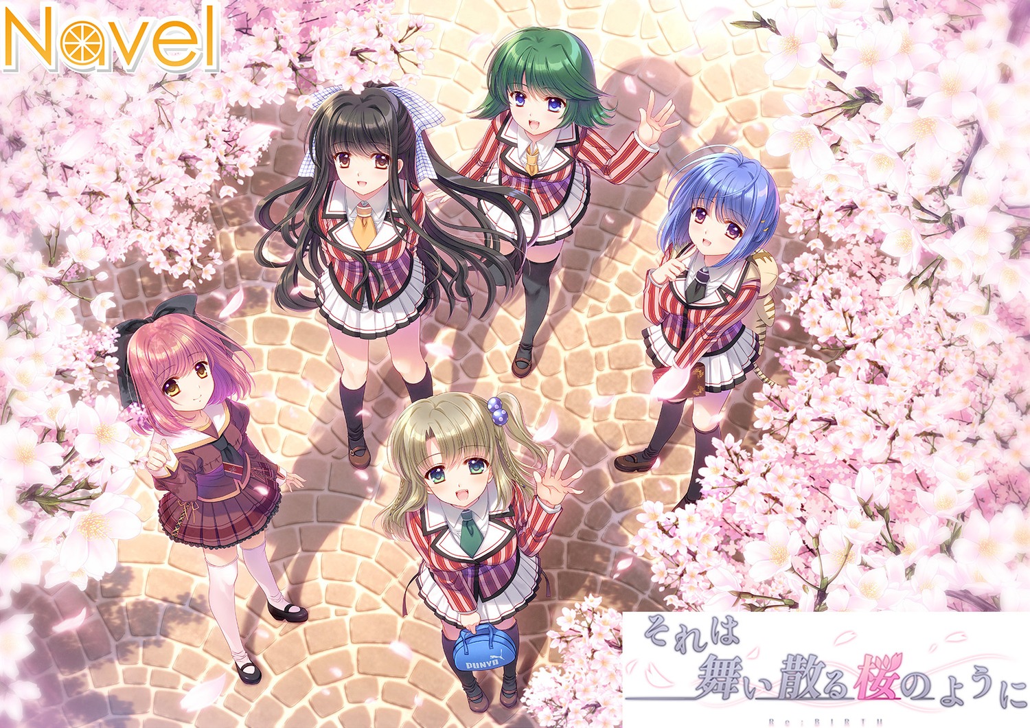 navel nishimata aoi sore wa maichiru sakura no youni hoshizaki nozomi mori aoba satomi kodama ...